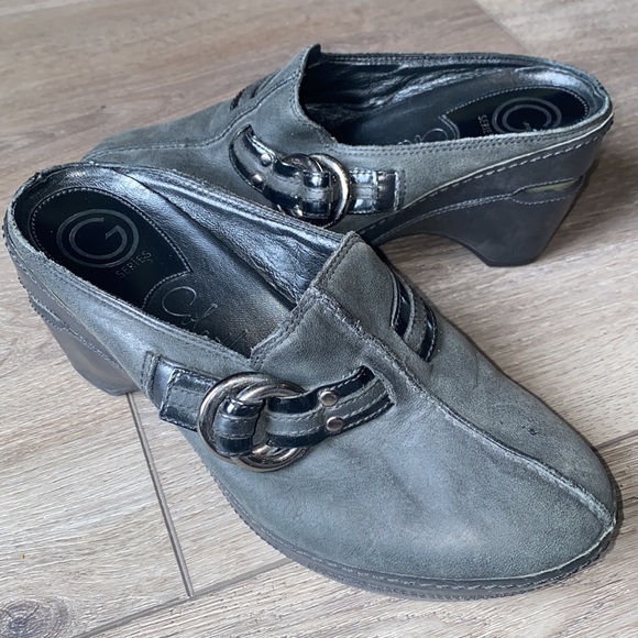 Cole Haan | Shoes | Cole Haan G Series X Nike Air Womens Leather Clogs ...